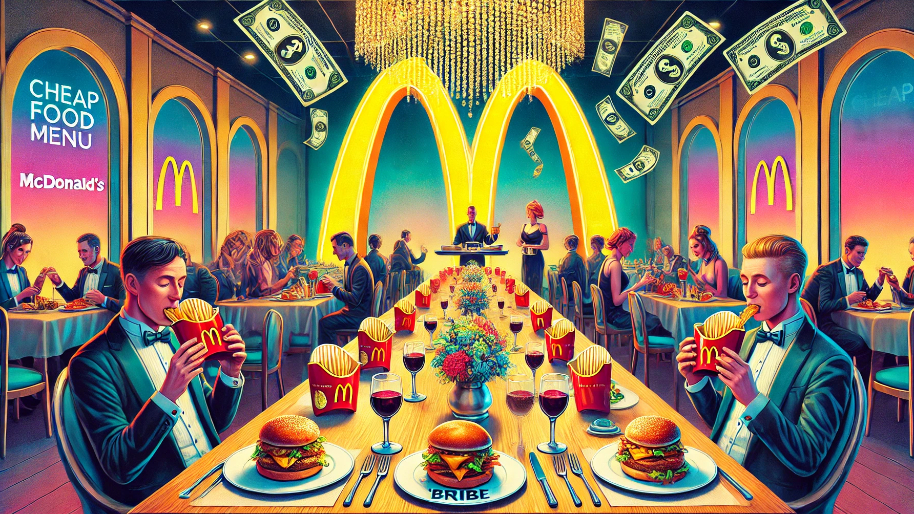 McDonalds New "Bribe" Menu Makes Cheap Food the New Luxury...