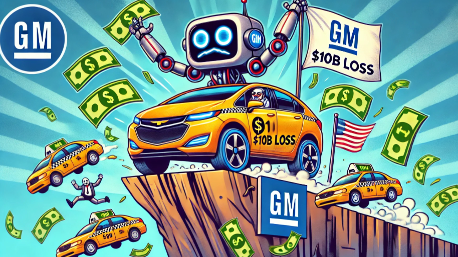GM Waves the White Flag on Robotaxis After $10B Blow