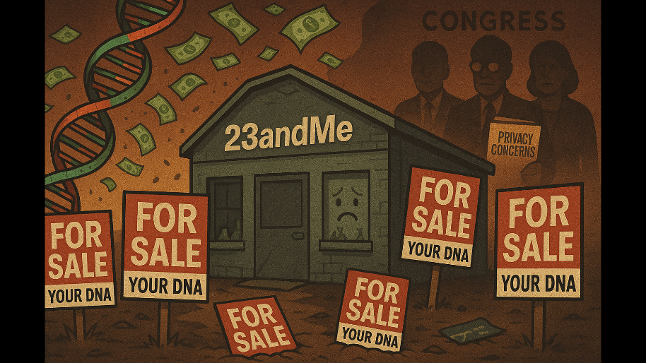 From Bankrupt to Panic-Selling Your DNA, 23andMe Has Nothing Left to ...